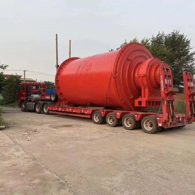 Red Industrial Grinding Ball Mill Machine for Mining Process