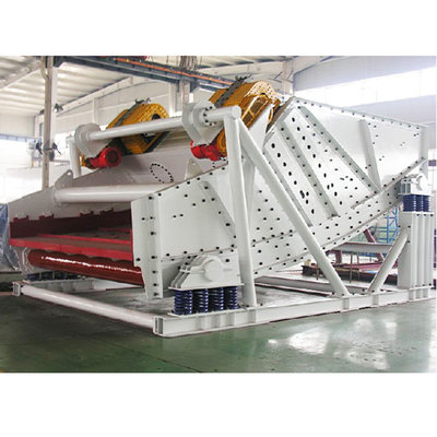 High Screening Efficiency Linear Vibrating Screen For Fireproofing Materials