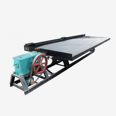 1.5KW Mineral Processing Machine , Gold Mining Shaker Table