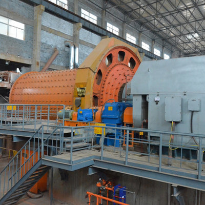 Continuous Cement Grinding Mill , Sinomin Ball Mill In Cement Plant