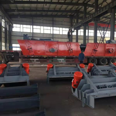 1.1kw Linear Vibrating Screen For Ore Flotation Plant